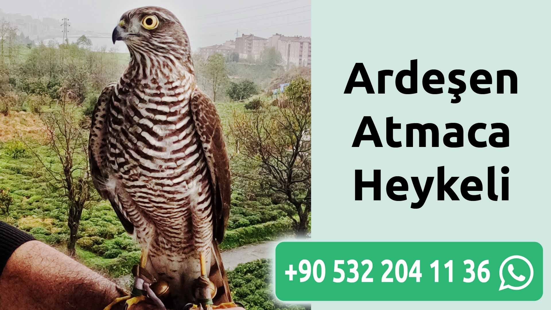 Ardeşen Atmaca Heykeli Necran Ayder Bungalow